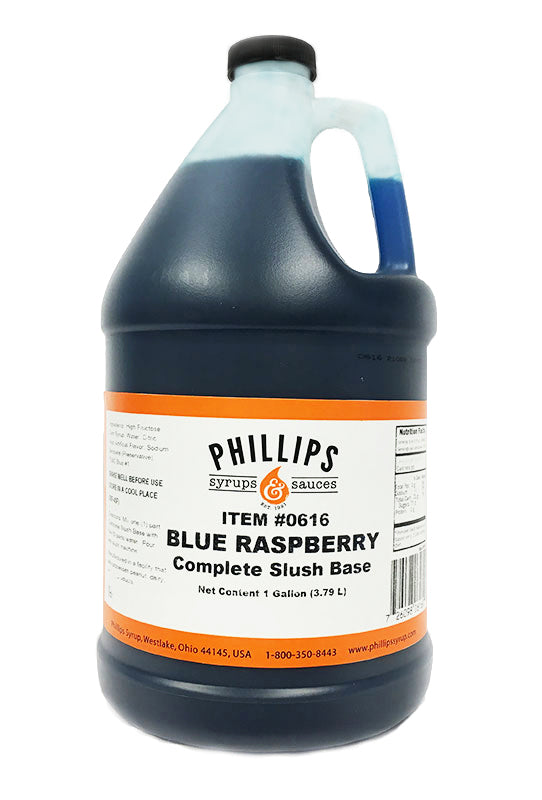 616 Blue Raspberry Complete Slush – PhillipsSyrup